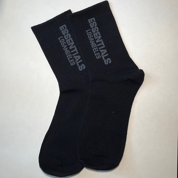 Essentials | Underwear & Socks | Essentials Socks Fear Of God Socks Fog Socks New Black | Poshmark